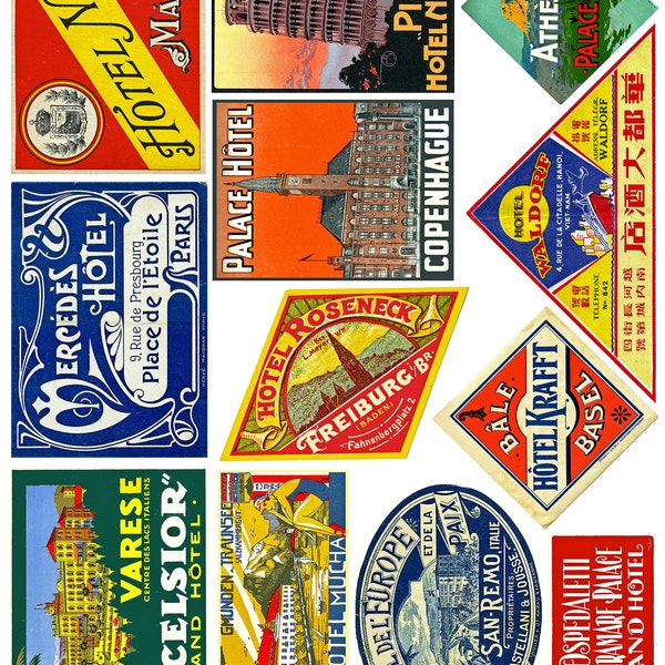 French Citron Lemon Labels, Retro Kitchen Label Decor, Vintage Sirop De ...