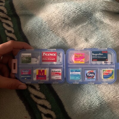 Customizable Compact Pocket Pharmacy - Etsy
