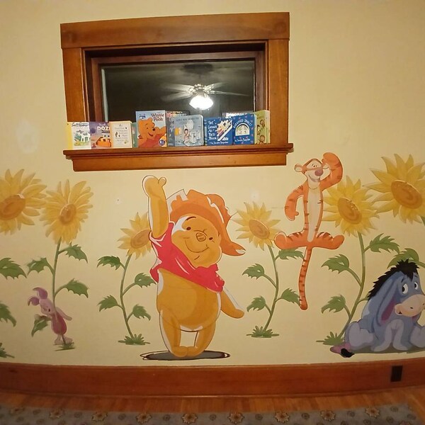 Dr Seuss Lorax Truffula Tree Wall Decal Wall Sticker Wallpaper for Kids ...