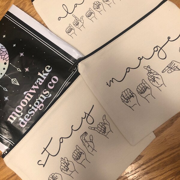 Sign Language Gift, ASL Gift, ASL Teacher, American Sign Language, Gift ...