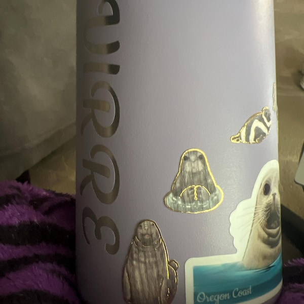 Kamio ADULT VISUAL DICTIONARY Stickers, Otter Seal Sea Lion Stickers ...