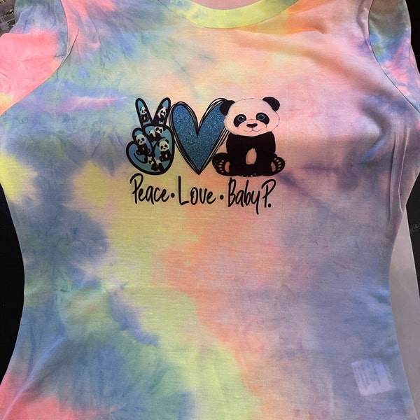 Panda Clipart, Peace Love, Png File, Sublimation Designs Downloads- See ...