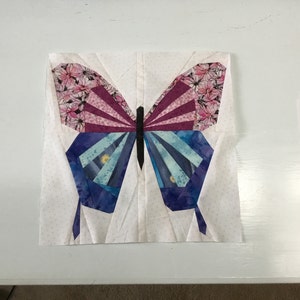 Butterfly Foundation Paper Pieced Quilt Pattern - Etsy