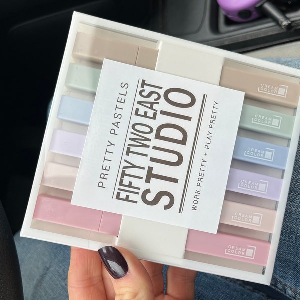 Custom Stamped Cardstock Discbound Dividers - Pink-black-blue-red - Foiled to Your ...