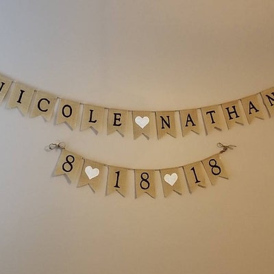Couples Shower Decorations, Coed Wedding Shower Banner, Rehearsal ...