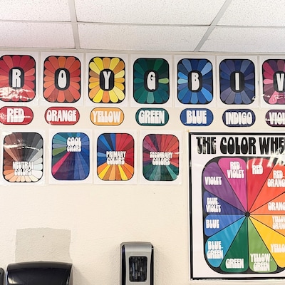 Elements of Art, Principles of Design Poster Bundle, Classroom Decor ...