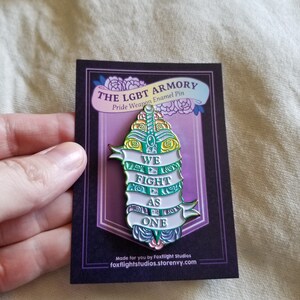 We Fight as One Enamel Pin - Etsy Canada