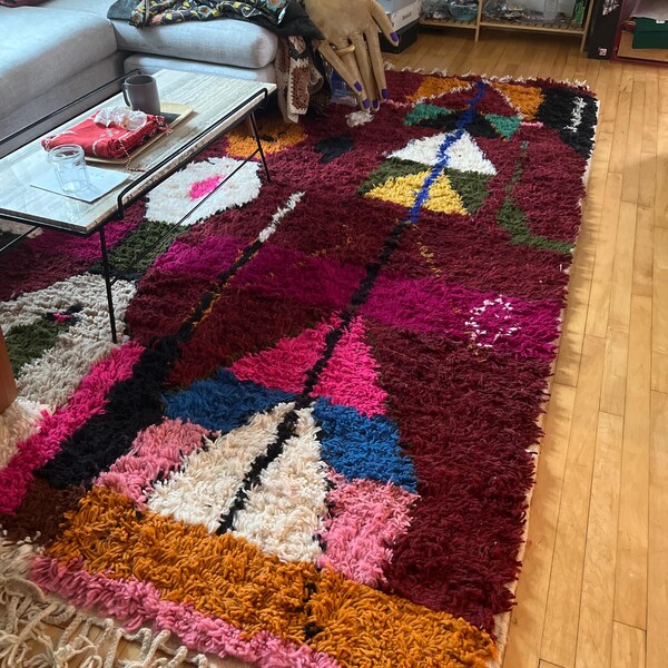 Moroccan Berber Rug - Beni Ourain Rug - All Wool Berber Rug - Custom ...