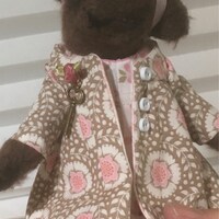 PDF Big Teddy Bear Jacket Pattern, Classic Bear Clothes Pattern, Artist Bear Sewing Patterns ...