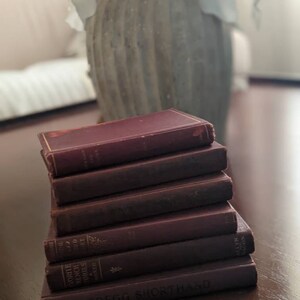 Set of 5 Vintage Decorative Books in Your Choice of Color - Etsy