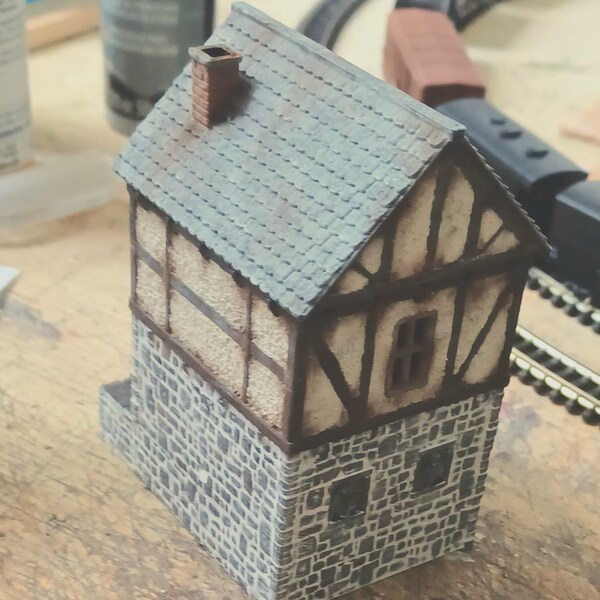 Rubble Building A WW2 Wargaming Terrain. 3D Printed for Bolt Action ...