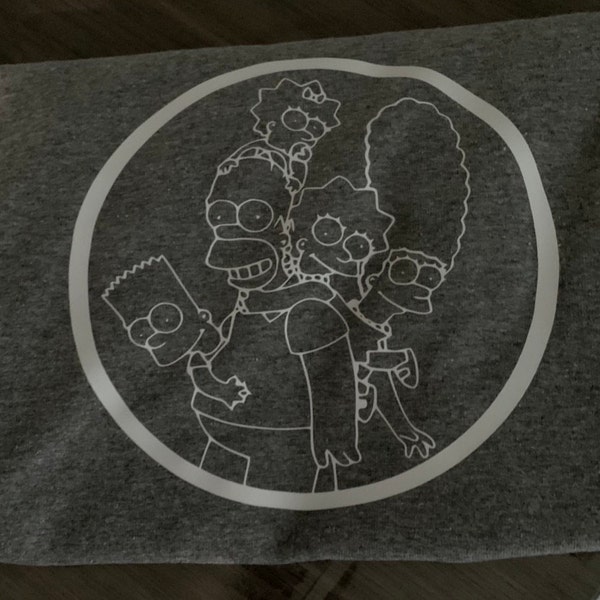 Simpsons Family, Sizeable, Vector, PDF, SVG, PNG, Silhouette, Vinyl ...