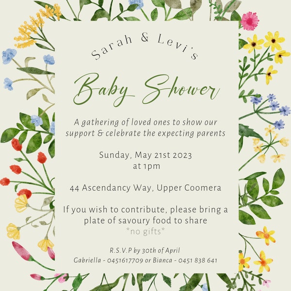 Wildflower Frame Clipart, Watercolor Wild Flower Wreath, Meadow Frame ...