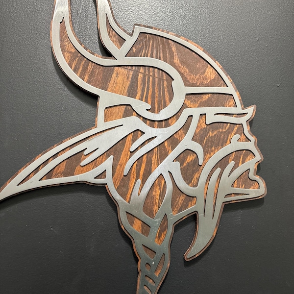 Seattle Seahawks Tribute | Metal Art on Wood | Rustic Wall Decor ...