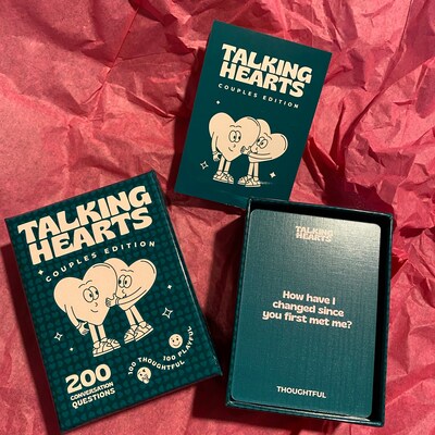 Talking Hearts for Couples Conversation Starters - Etsy
