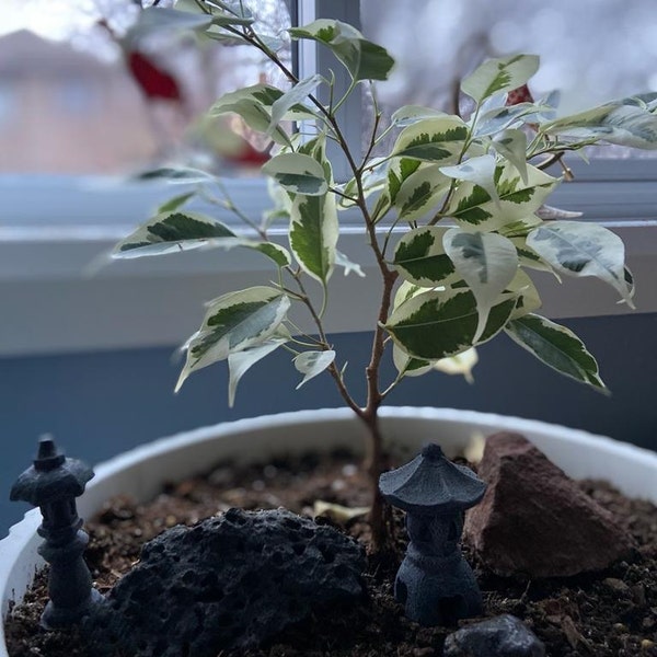 Miniature Stone Lantern Statue for Japanese-inspired Garden - Relaxing ...