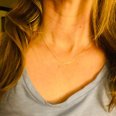 Delicate Chain, Layering Necklace, Simple Chain Necklace, Choker ...