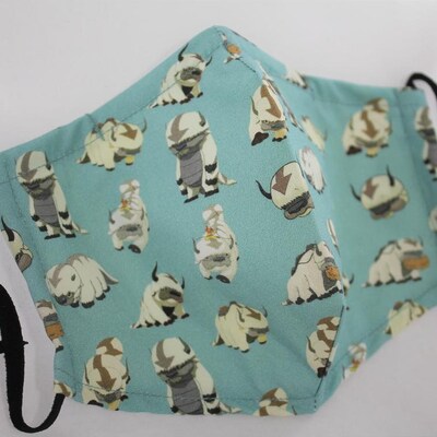 Avatar the Last Airbender Fabric Appa Fabric by the Yard - Etsy