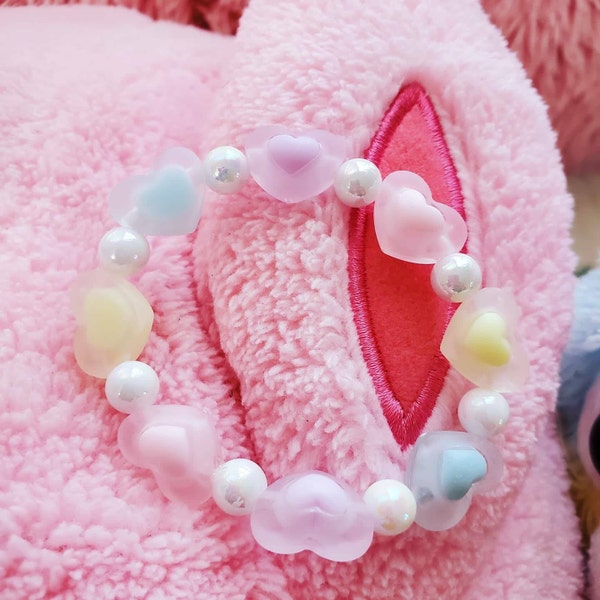Rainbow "party" Belly Chain | Rainbow Kandi Belt | Decora Kei | Music ...