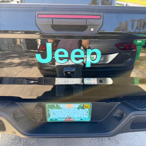 Jeep Custom Color Emblem Sticker Decal, Wrangler JK, TJ, JL, Yj ...