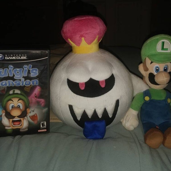 Custom Plush King-boo Black - Etsy