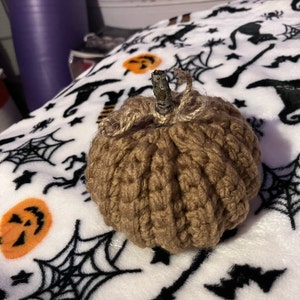 Crochet Pattern / Rectangle Pumpkins / Easy Fall DIY Centerpieces ...