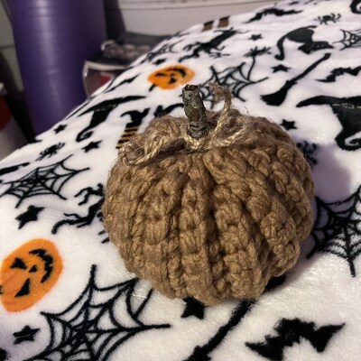 Crochet Pattern / Rectangle Pumpkins / Easy Fall DIY Centerpieces ...