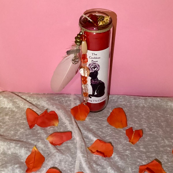 Bast Goddess. Bastet Candle. Bastet Ritual Candle. Family Candle. Joy ...