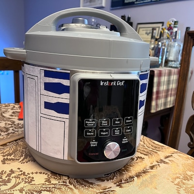 Instant Pot Wrap Cover, Decal, Vinyl, Sticker for 6 or 8 Quart Fits ...