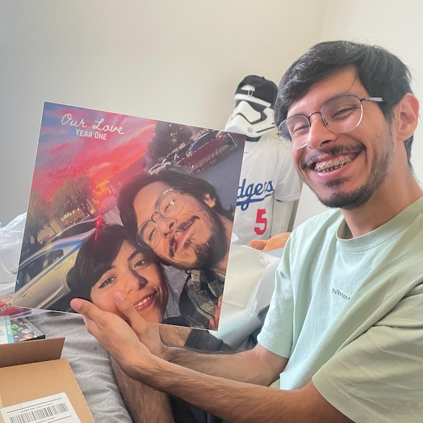 Vintage Vinyl Record Label Template for Wedding Guestbook Alternative ...