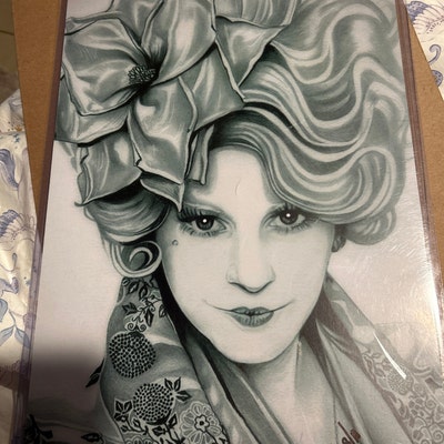 2022 naomi Watts the Ring signed Limited Edition Print Originally Drawn ...