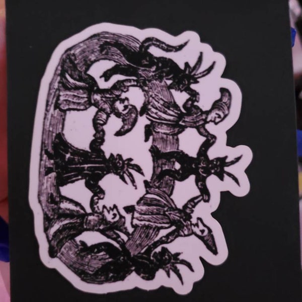 Money Tree | • Self Charging Sigil • | • Sticker • | - Etsy