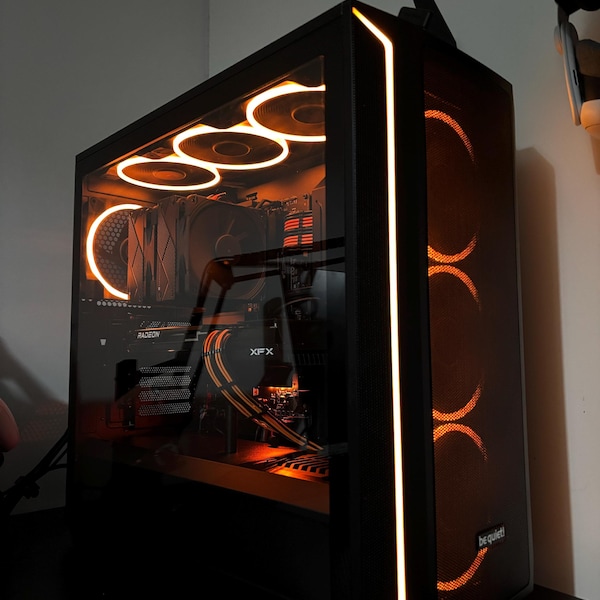 Custmoized Silver Mirrored RGB Gpu Backplate Pc Case Panel Argb Edge ...