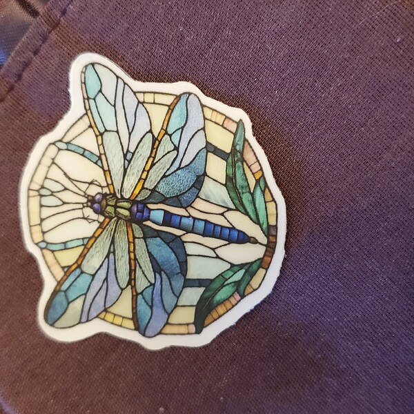 Rose Sticker, Rose Stained Glass Window Sticker, Flowers Sticker, Roses ...