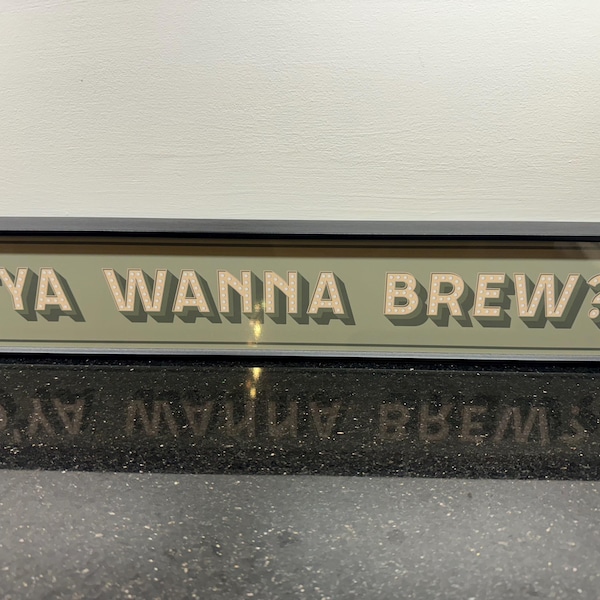 Riff Raff Only Framed Neon Style Font Print Metal Print Retro Gallery ...