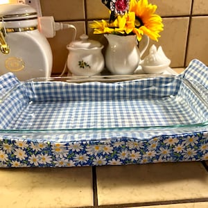 Reversible Pie Plate Cozy Printable Sewing Pattern and Tutorial PDF ...