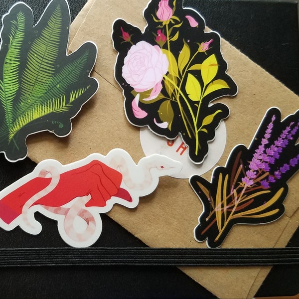 Lavender Waterproof Vinyl Sticker - Etsy