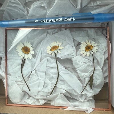 REAL FLOWER LIGHTER Green Real Pressed Flower Refillable Lighter With ...