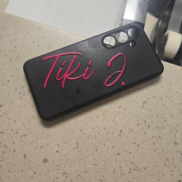 Monogram iPhone Case With Initials Phone Case Personalised Phone Case ...