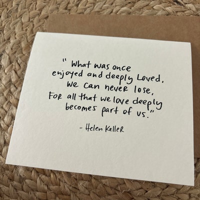 Scatter Joy, Ralph Waldo Emerson Quote, Encouragement Card - Etsy