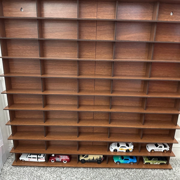 Alte schwarze Spielzeugauto-Lagerung für 100Cars|Diecast Car Lagerung | 1:64 Autoregal ...