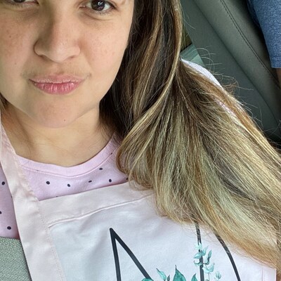 Personalized Initial Apron, Custom Letter Monogram Apron, Gift for Her ...