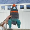 Rocket Crochet Pattern, Amigurumi Spaceship Pattern Pdf-rocket Toy ...