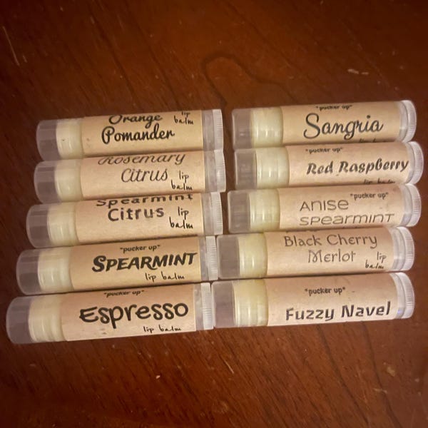 Alcohol Lip Balm Gift Set, Bourbon, Rum & Coke, Champagne - Etsy