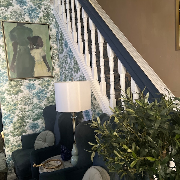 Black Couple Red Flowers Wall Art Poster | Black Love Print | African American Relationship Wall ...