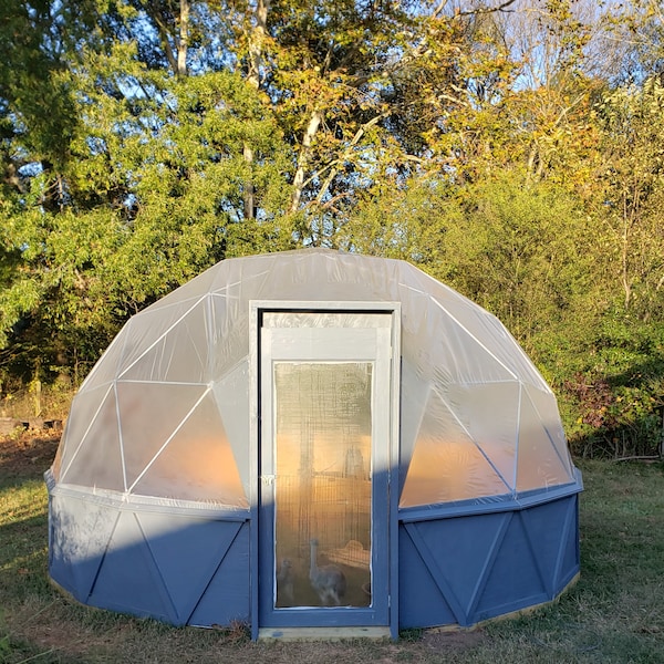 20 Ft Geodesic Dome Outdoor Aviary, Flight Cage, Animal Pen - Etsy