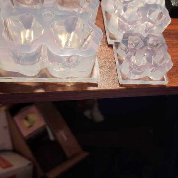 Handcrafted Silicon Mould, Mold of Resin Mini Cute Ghost With Smooth ... Handcrafted Silicon Mould, Mold of Resin Mini Cute Ghost With Smooth ...
