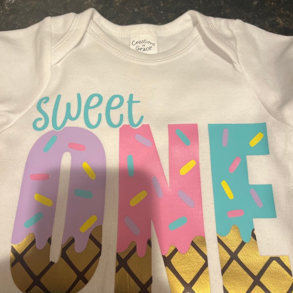 Three and Oh so Sweet SVG | Ice Cream Birthday | 3rd Birthday SVG - Etsy