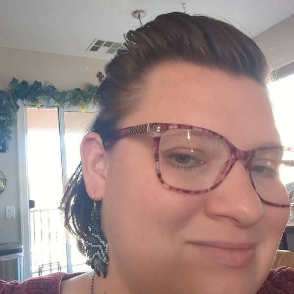 Golden Raven - Handwoven Beaded Earrings,long Modern Earrings,dark ...