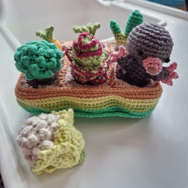 Amigurumi Vegetable Patch Crochet Pattern Aradiyatoys Kingdom Carrot ...